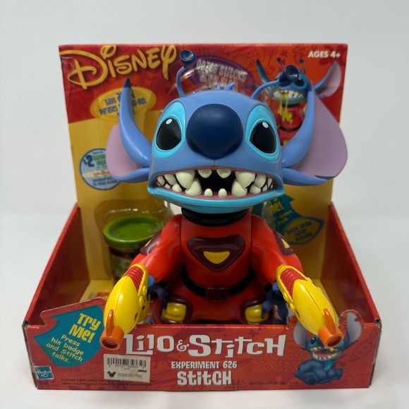 Disney | Toys | Disney Experiment 626 Stitch Talking Action Figure Toy ...